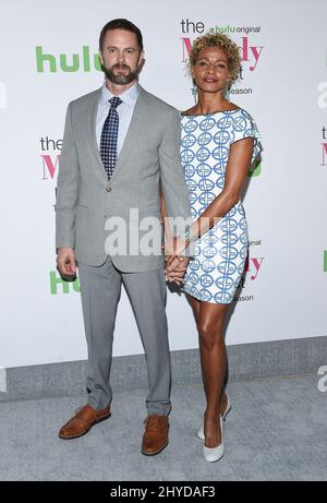 Michelle Hurd arrives at "The Mindy Project" Final Season Premiere ...