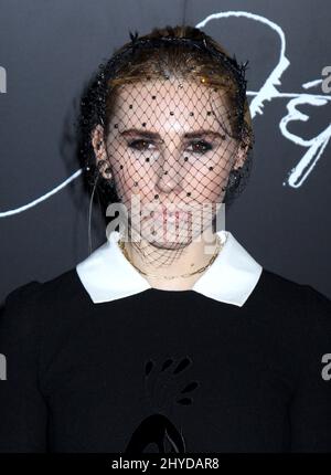 Zosia Mamet arrives at the premiere of the film "Hamnet" on Tuesday ...