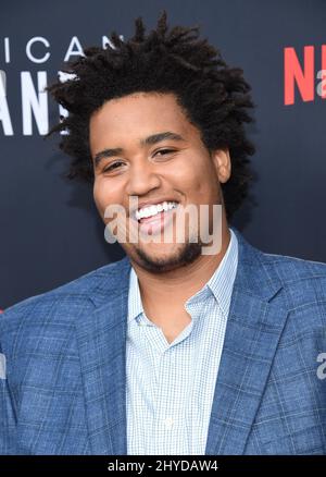 Lou Wilson attending the screening of 'American Vandal' in Los Angeles ...