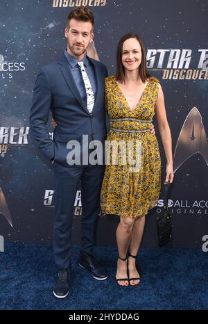 Kenneth Mitchell attending the 'Star Trek: Discovery' Premiere held at ...