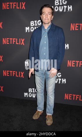 Ed Helms 'Big Mouth' Premiere Party held at the Line Hotel Stock Photo ...