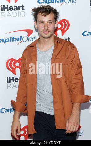 Flume, Harley Streten attending the 2017 iHeart Music Festival held at ...