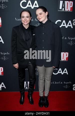 Ellen Page and Emma Portner arriving as L.A. Dance Project host annual ...
