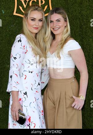 Lindsey Vonn and Karin Kildow attending the Eighth Annual Veuve ...