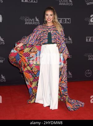 Lauren Daigle attending at the 48th Annual GMA Dove Awards held at the ...