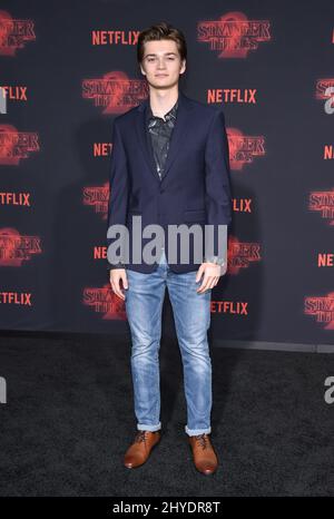 Elijah Stevenson attending Netflix's Stranger Things 2 Premiere Event ...