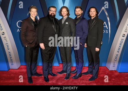 Home Free attending the 51st Annual Country Music Association Awards ...