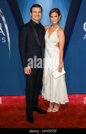 Joanna Garcia Swisher attending the 51st Annual Country Music ...