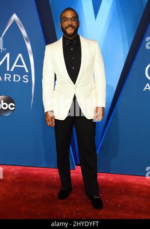 Tyler Perry attending the 51st Annual Country Music Association Awards ...