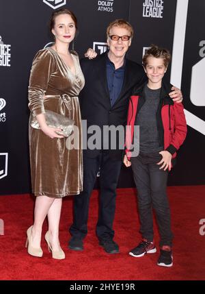 Mali Elfman, Danny Elfman, Oliver Elfman attending the world premiere ...
