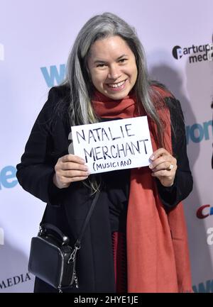 Natalie Merchant attending the premiere of Wonder in Westwood ...