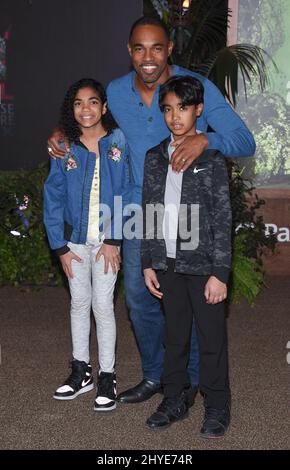 Jason George attending the Jumanji: Welcome to the Jungle Premiere in ...