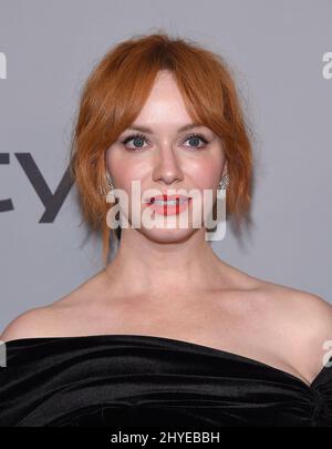 Christina Hendricks arrives at the InStyle and Warner Bros. Golden ...