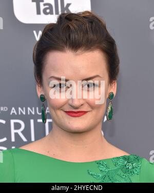 Alison Wright arrives at the Critics' Choice Television Awards at the ...