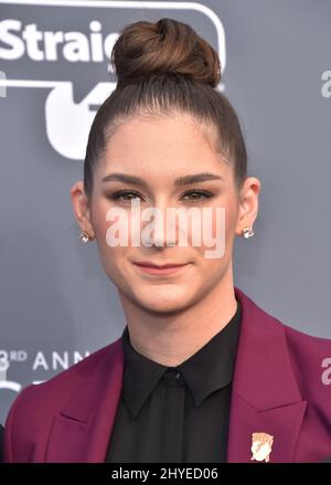 Liz Hannah at The 23rd Annual Critics' Choice Awards held at the Barker ...