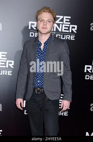 Joe Adler at the "Maze Runner: The Death Cure" Fan Screening at AMC 15 ...