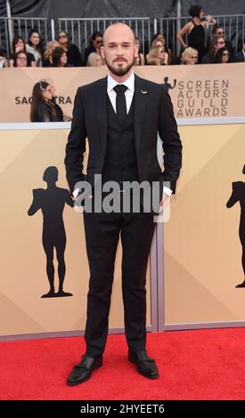 Evan Hall attending the 24th Annual Screen Actors Guild Awards held at ...