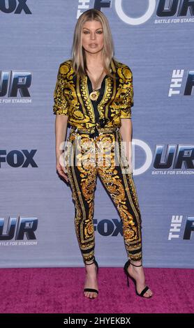 Fergie at the 'The Four' Season Finale event at Delilah on February 8 ...
