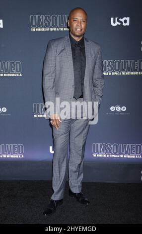 Daryn Dupree at USA Network's "Unsolved: The Murders Of Tupac & The ...