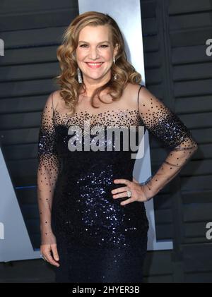 Krista Smith at the 2018 Vanity Fair Oscar Party hosted by Radhika ...