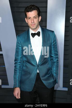 Mark Ronson attending the Vanity Fair Oscar Party held in Beverly Hills ...