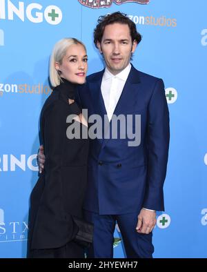 Nash Edgerton and Carla Ruffino attending the "Gringo" world premiere ...