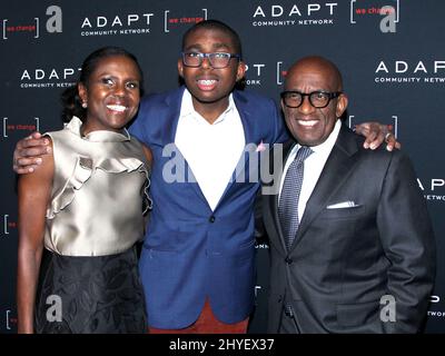 Al Roker, Deborah Roberts and son Nick Roker attend The 2019 Adapt ...