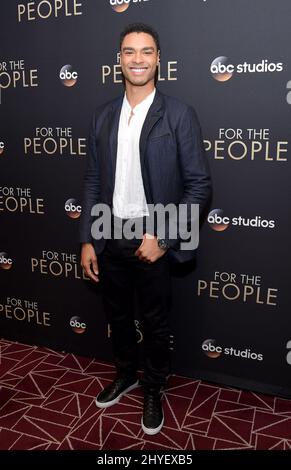 Regé-Jean Page (Rege-Jean Page) arrives at the US Premiere Of Netflix's ...