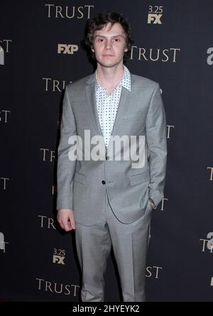 Evan Peters attends the red carpet of the movie THE BEAUTY (Photo by ...