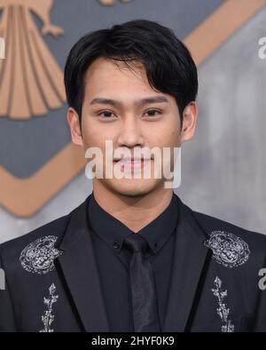 Wesley Wong arrives at the global premiere of "Pacific Rim Uprising" at ...