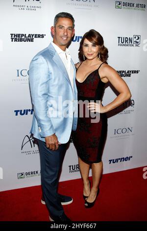 Laura Posada arrives at the Derek Jeter Celebrity Invitational Gala ...