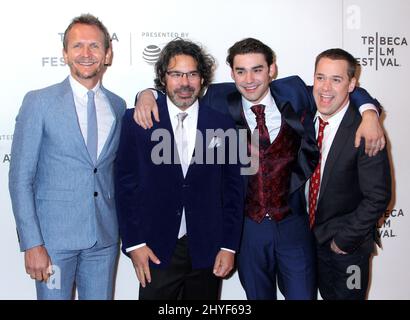 Sebastian Roche, Kenneth Biller, Alex Rich and T.R Knight attending the ...