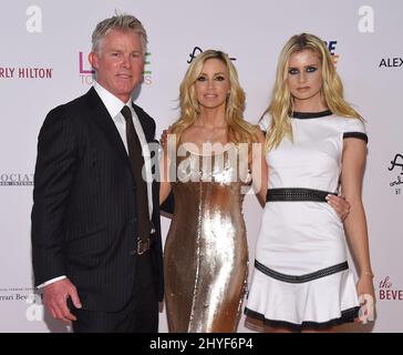 Camille Grammer and Mason Olivia Grammer attending the Race to Erase MS ...