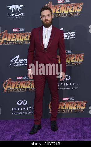 Ross Marquand attending the world premiere of Avengers: Infinity War ...