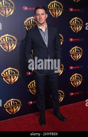Channing Tatum attending Warner Bros at CinemaCon 2018 in Las Vegas ...