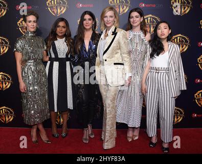 'Oceans 8' cast, Sarah Paulson, Mindy Kaling, Sandra Bullock, Ca ...