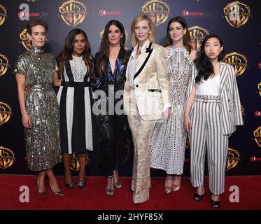 'Oceans 8' cast, Sarah Paulson, Mindy Kaling, Sandra Bullock, Ca ...