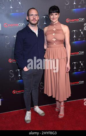 Sam Claflin and Shailene Woodley attending STXfilms at CinemaCon 2018 ...