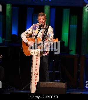 Bill Monroe performs at the Grand Ole Opry on May 11, 2018 in Nashville ...