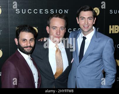 Nicholas Braun, Arian Moayed at arrivals for ALL HER FAULT Premiere, SVA (School for the Visual ...