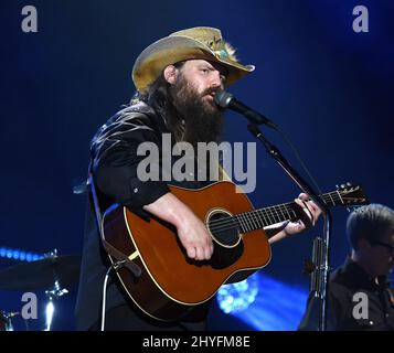 Chris Stapleton attending the CMA Music Fest Nightly Concert held at ...
