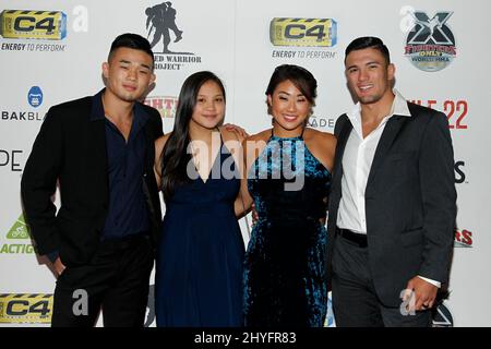 Angela Lee, Bruno Pucci at the 10th Annual Fighters Only World Mixed ...