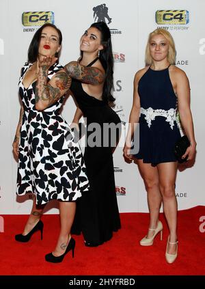 Jessica-Rose Clark, Stephanie Michaels, Chelsea Rae at the 10th Annual ...
