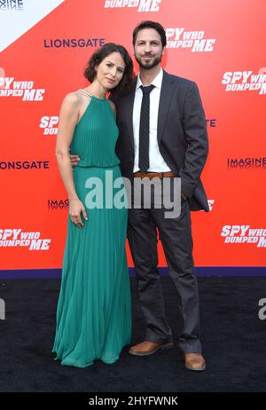 Miriam Novak and Daniel Hackbarth at the Los Angeles premiere of "The ...