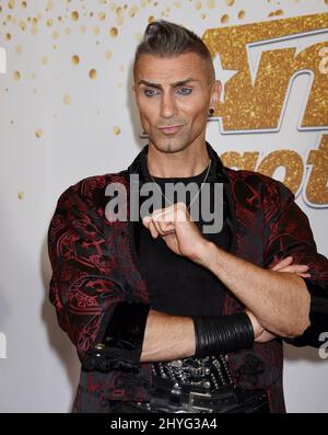 Aaron Crow attending the America's Got Talent Live Show Red Carpet in ...