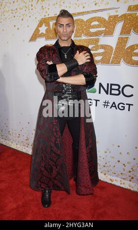 Aaron Crow attending the America's Got Talent Live Show Red Carpet in ...