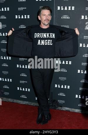 Ethan Hawke attending the Blaze Special Screening held in New York City ...