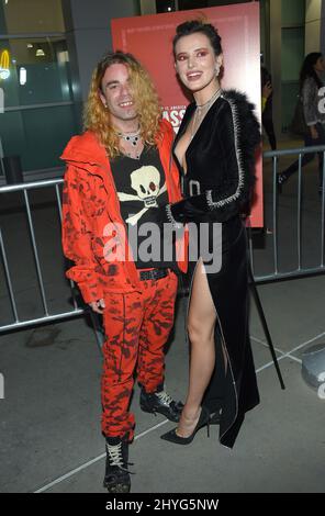 Mod Sun and Bella Thorne arriving at the 'Assassination Nation' Los ...