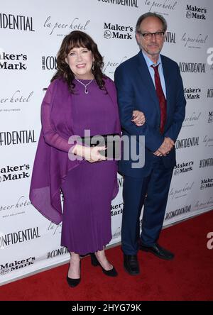 Ann Dowd and Lawrence Arancio at Los Angeles Confidential and Elisabeth ...