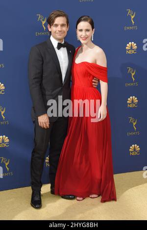Rachel Brosnahan at the 70th Primetime Emmy Awards held at Microsoft ...